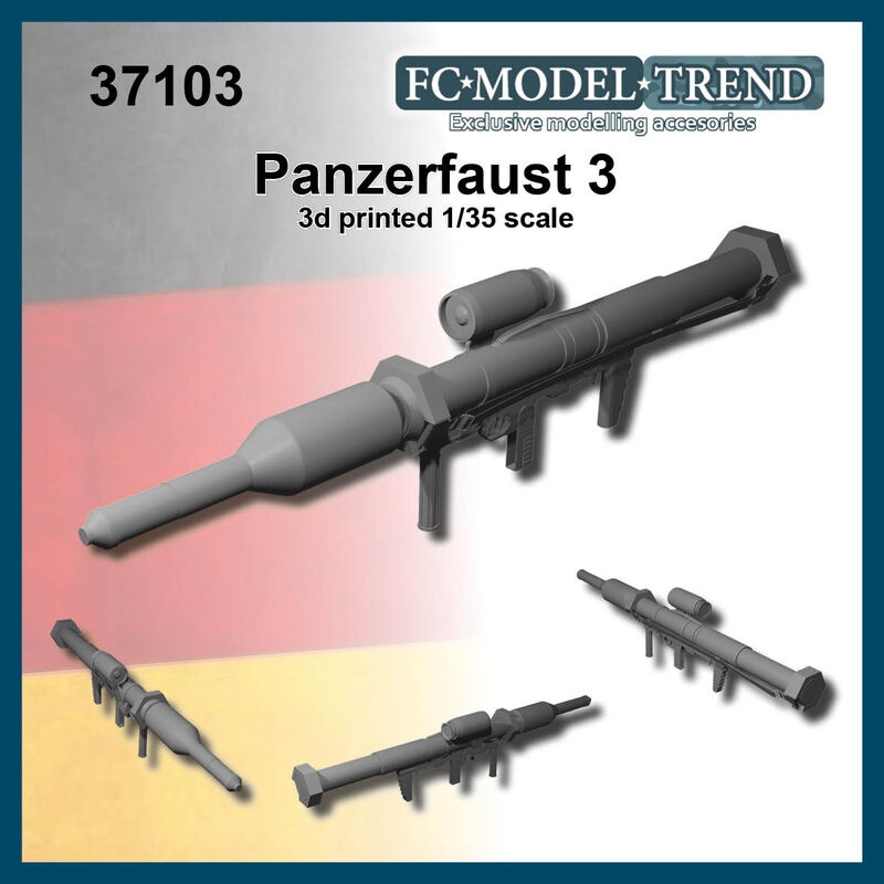 Current Use German Panzerfaust 3 Handheld Anti-Tank Rocket | HLJ.com Current Use German Panzerfaust 3 Handheld Anti-Tank Rocket | HLJ.com