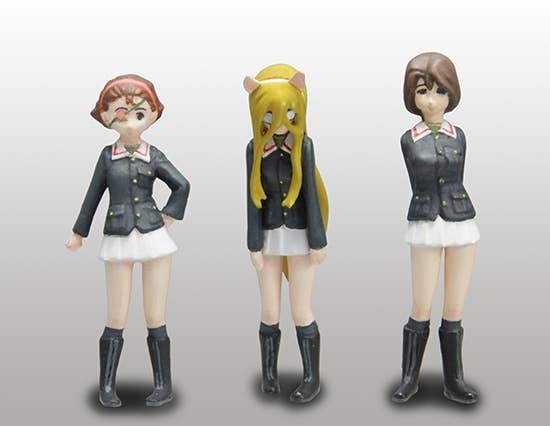 Girls & Panzer Movie: Type 3 Tank Anteater Team w/Figure | HLJ.com