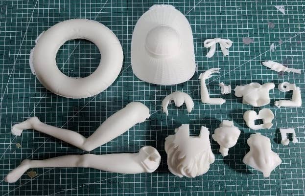 Swimsuit Galko Resin Figure Kit | HLJ.com