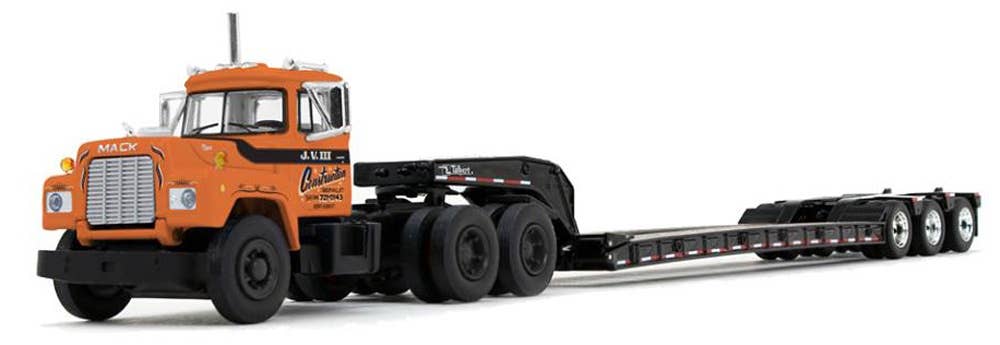 Mack R Day Cab with Tri-Axle Lowboy Trailer J.V. III Construction | HLJ.com