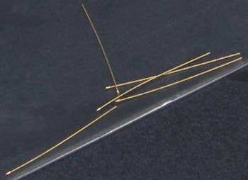 WWII IJN Front Upper Mast with Position Light for Heavy Cruiser (5pcs ...