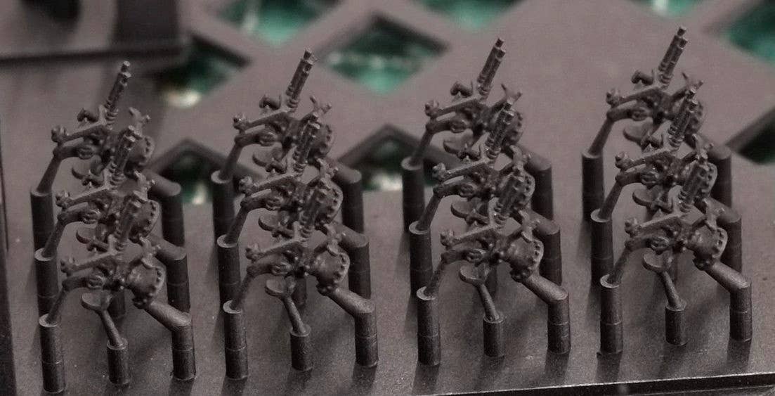 WWII IJN Small Size AA Weapons II (Type93 13mm Twin, 2 shooting angles ...