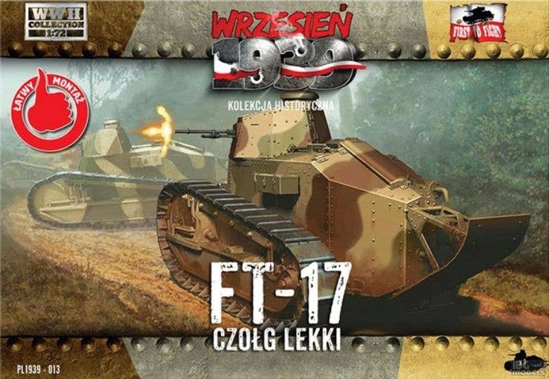 Renault FT-17 Octagonal Turret w/Gun (Early Version) | HLJ.com