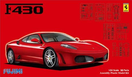 Ferrari F430 with Window Frame Masking Stickers | HLJ.com