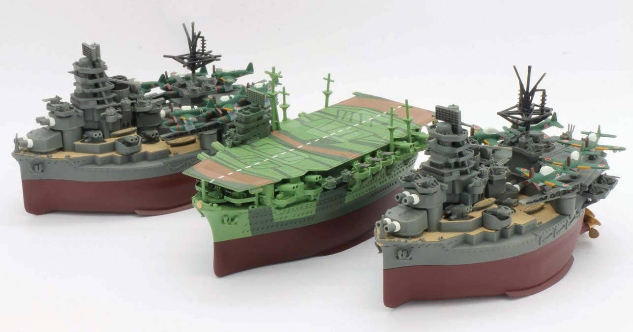 Chibi-Maru Fleet: Operation Sho-1 Ise, Hyuga & Zuikaku Set | HLJ.com