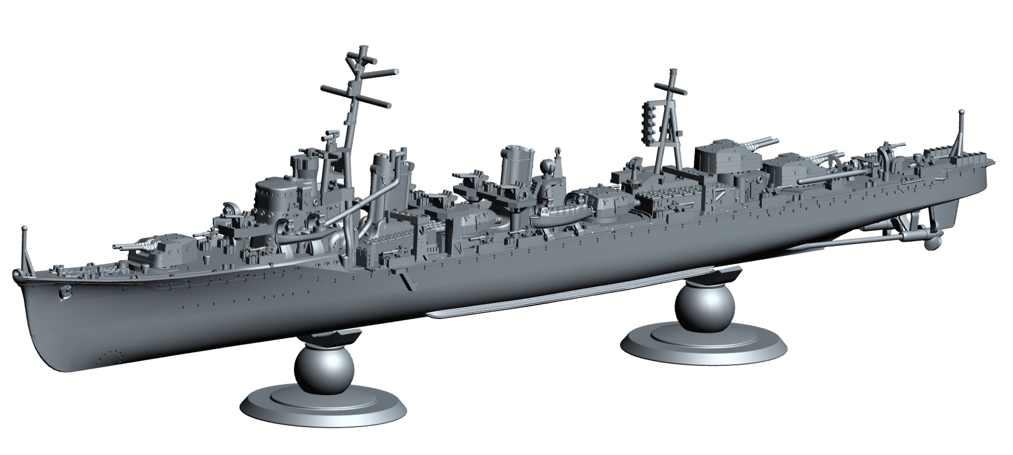 Warship Next Yugumo Class Destroyer Yugumo & Kazagumo Set of 2pcs | HLJ.com
