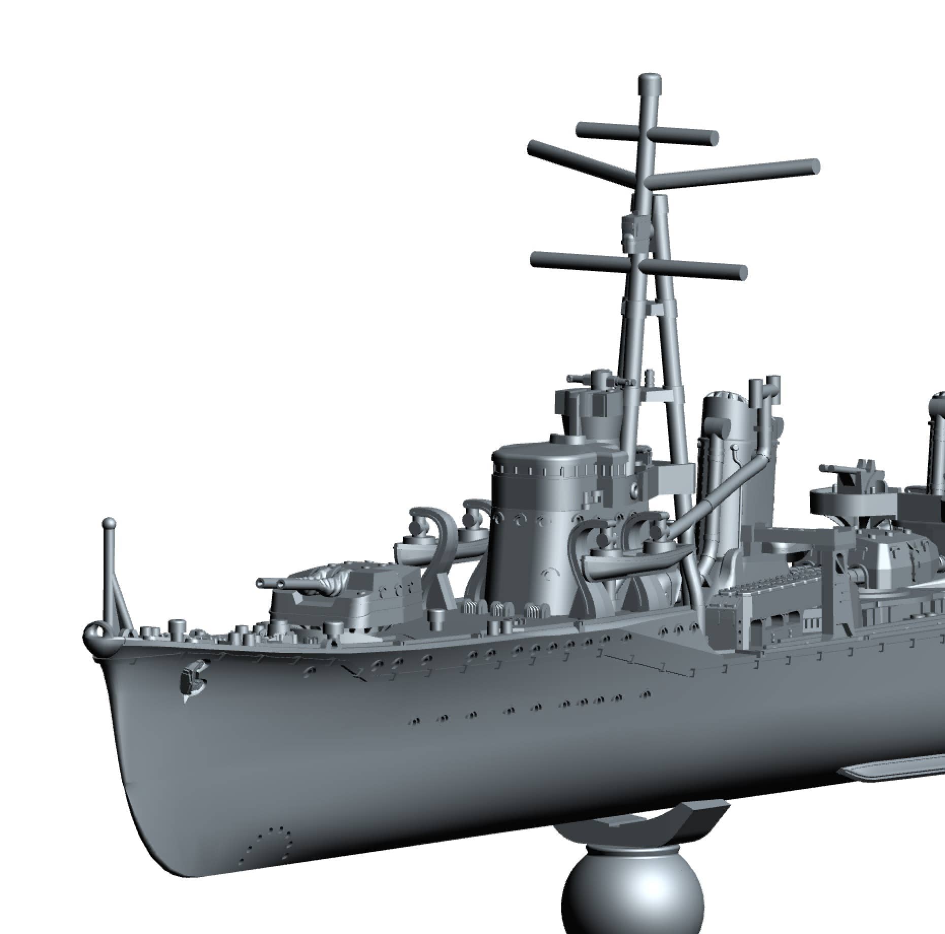 Warship Next Yugumo Class Destroyer Yugumo & Kazagumo Set of 2pcs | HLJ.com