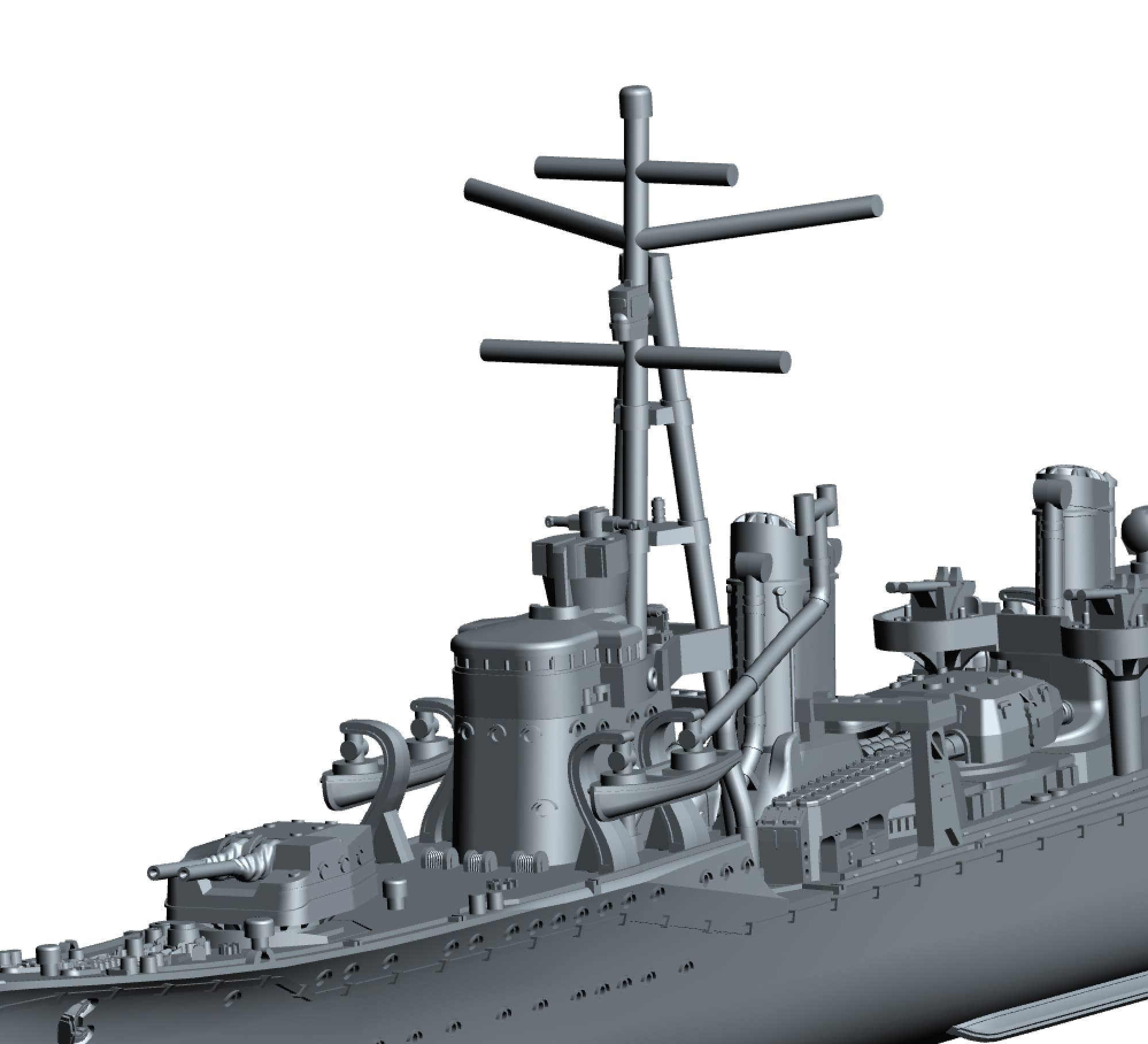 Warship Next Yugumo Class Destroyer Yugumo & Kazagumo Set of 2pcs | HLJ.com