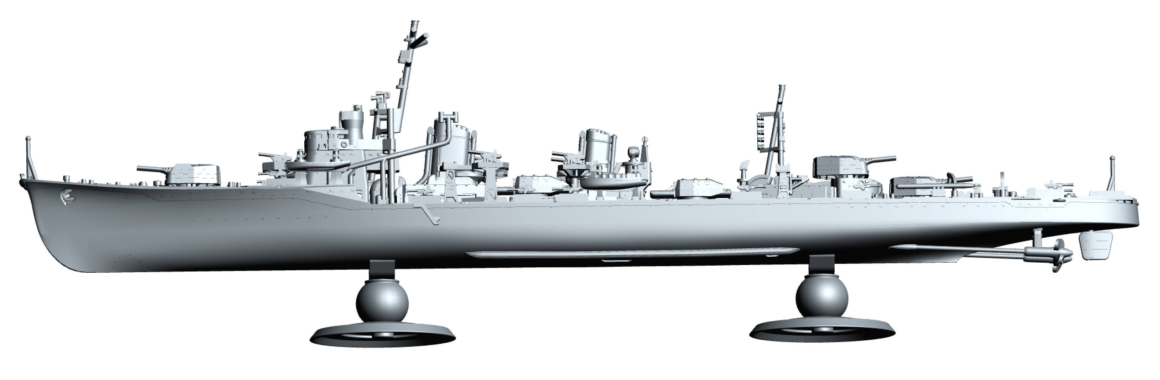 Warship Next Yugumo Class Destroyer Yugumo & Kazagumo Set of 2pcs | HLJ.com