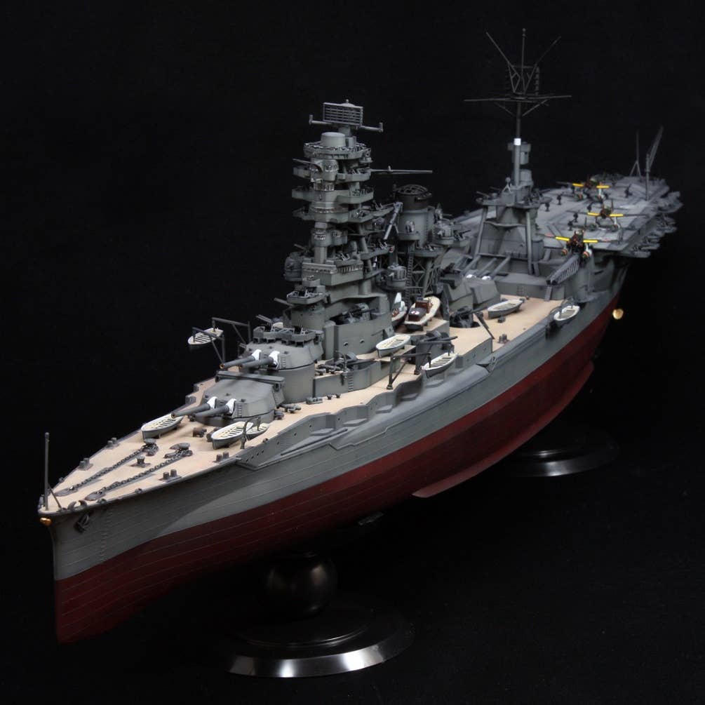 IJN Aircraft Carrier Ise (634th Naval Air Group / with Aichi E16A Zuiun ...