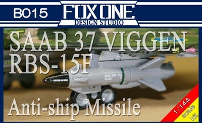 SAAB AJ37 VIGGEN RBS-15F Air-To-Ship Missile | HLJ.com