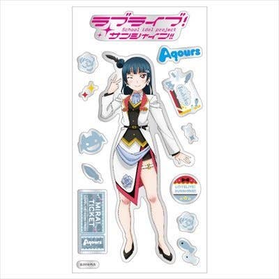 Love Live! Sunshine!! Metallic Sticker MIRAI TICKET Ver. Yoshiko ...