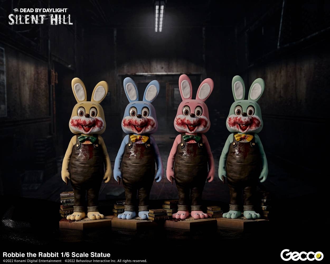Silent Hill x Dead By Daylight / Robbie the Rabbit Blue Statue | HLJ.com