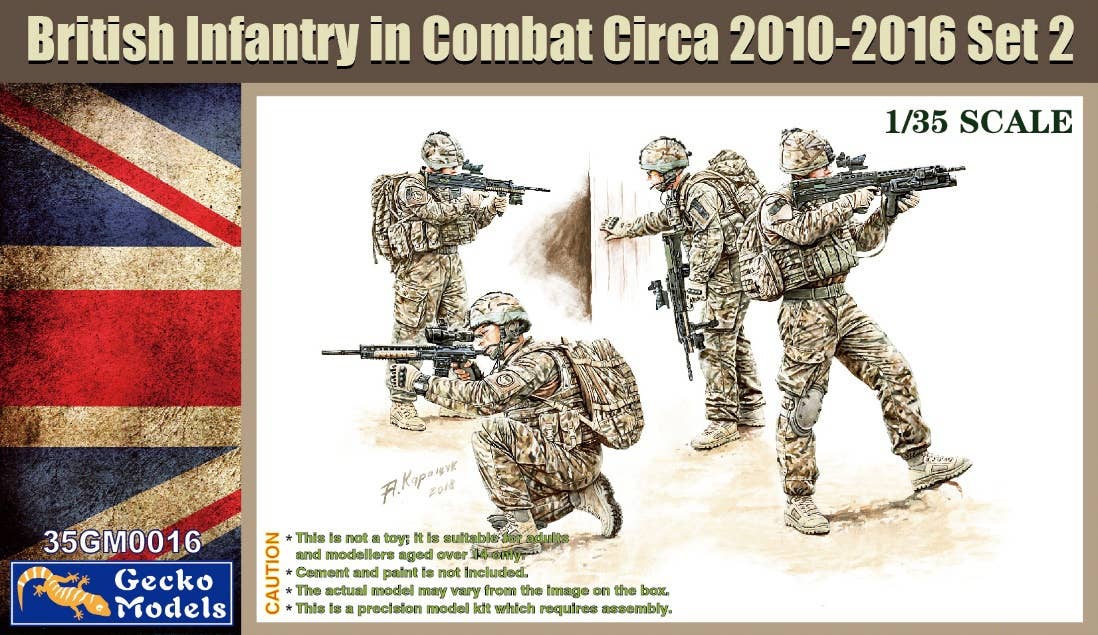 British Infantry in Combat Circa 2010-2016 Set 2 | HLJ.com