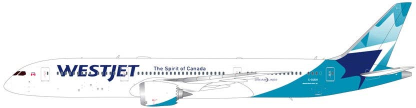787-9 WestJet Airlines New Colors C-GUDH | HLJ.com