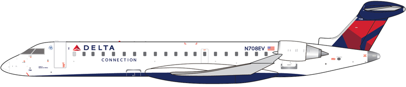 Delta Connection CRJ-700 N708EV | HLJ.com