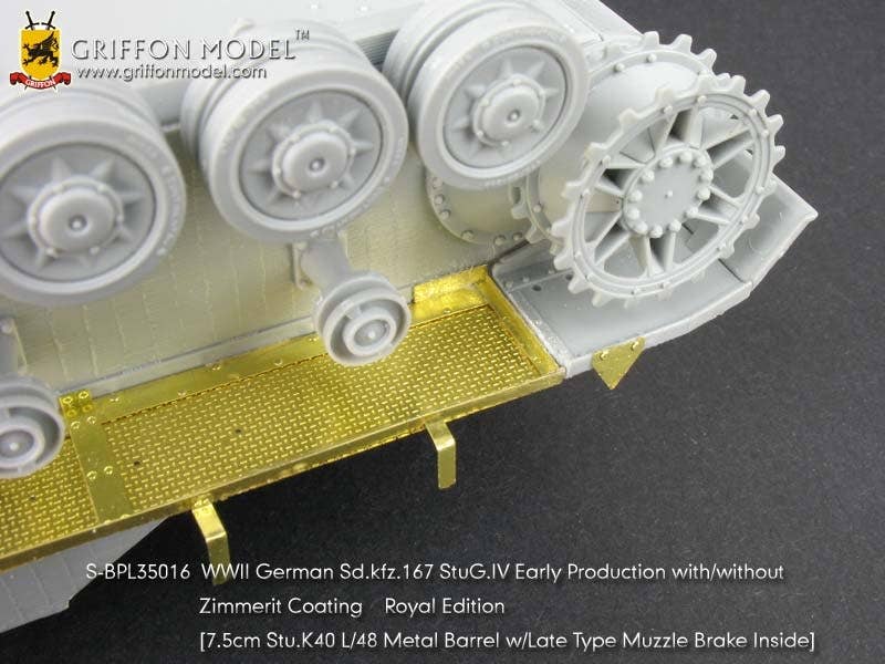 WWII German StuG.IV Early Production with/without Zimmerit Coating ...