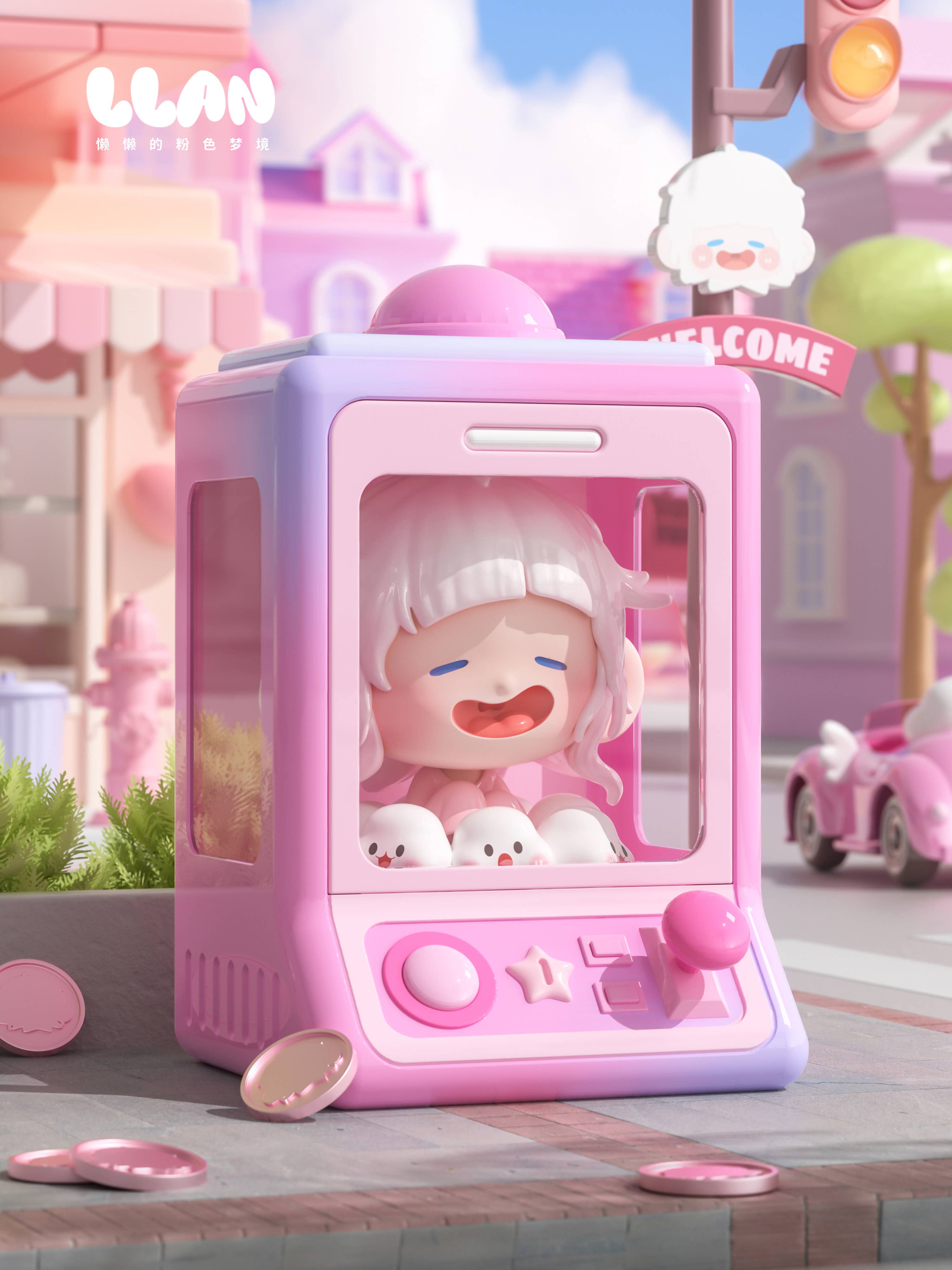 Lazy Pink Dreamland 1Box 8pcs | HLJ.com