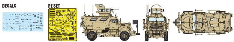 M1224A1 MaxxPro MEAP w/O-GPK Turret (2pcs) W Silver Oak Leaf Set | HLJ.com