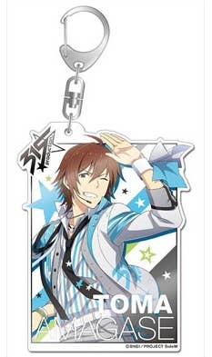 The Idolmaster SideM Big Acrylic Keychain ORIGINAL PIECES Toma Amagase ...