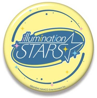 The Idolmaster Shiny Colors Unit Logo Can Badge illumination STARS ...