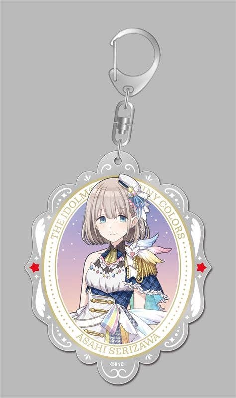 The Idolmaster Shiny Colors: Big Acrylic Keychain Asahi Serizawa Sunset ...