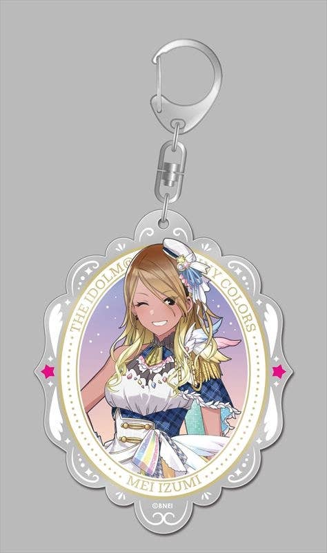 The Idolmaster Shiny Colors: Big Acrylic Keychain Mei Izumi Sunset Sky ...