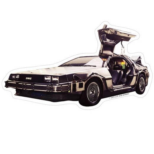 Back To The Future Delorean Sticker | HLJ.com