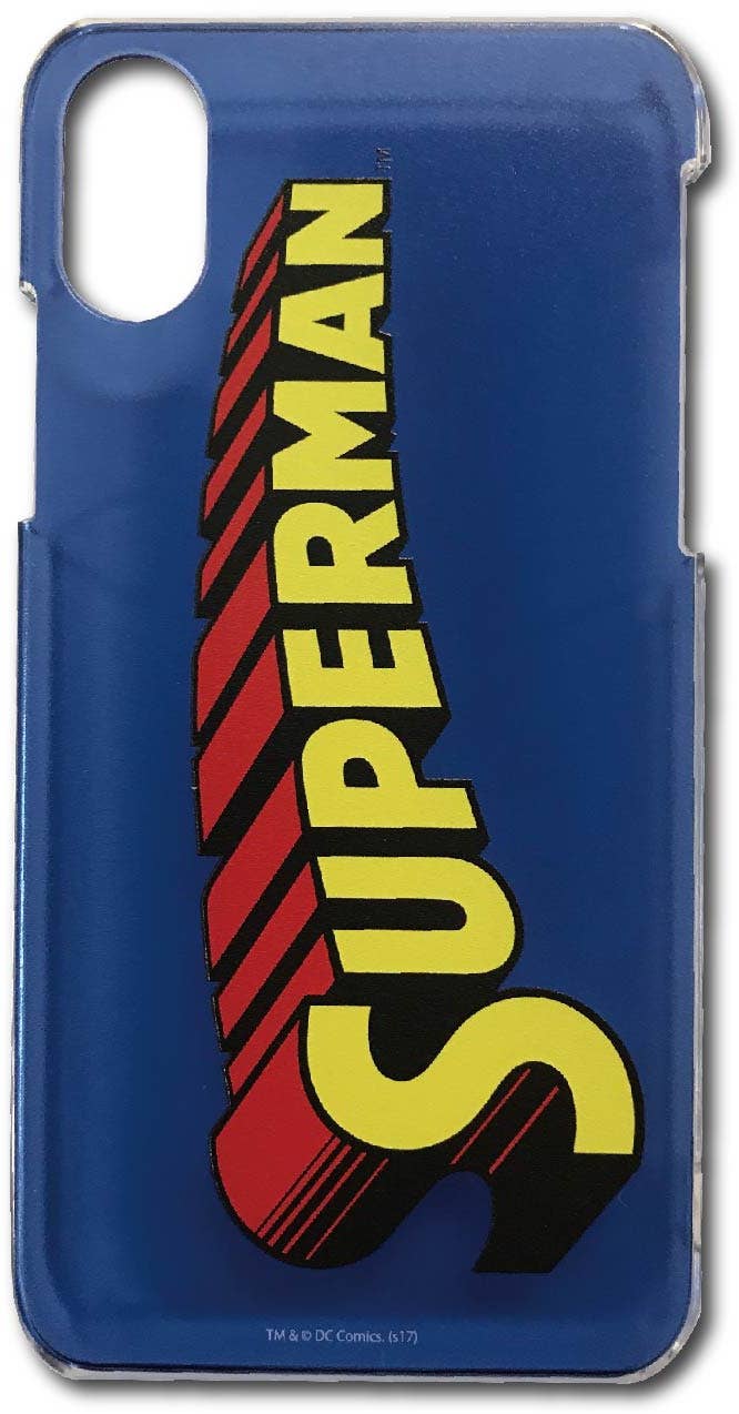 Batman & Superman iPhone X Hard Case Superman / Logo | HLJ.com