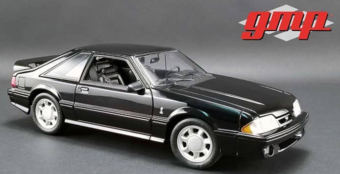 GMP 1993 Ford Mustang Cobra Black with Black Interior | HLJ.com