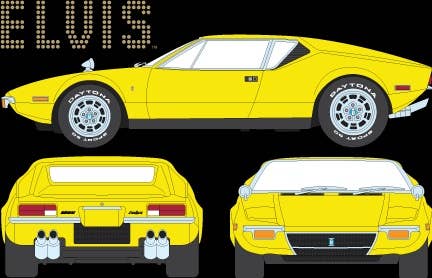 Elvis Presley (1935-77) - 1971 De Tomaso Pantera | HLJ.com