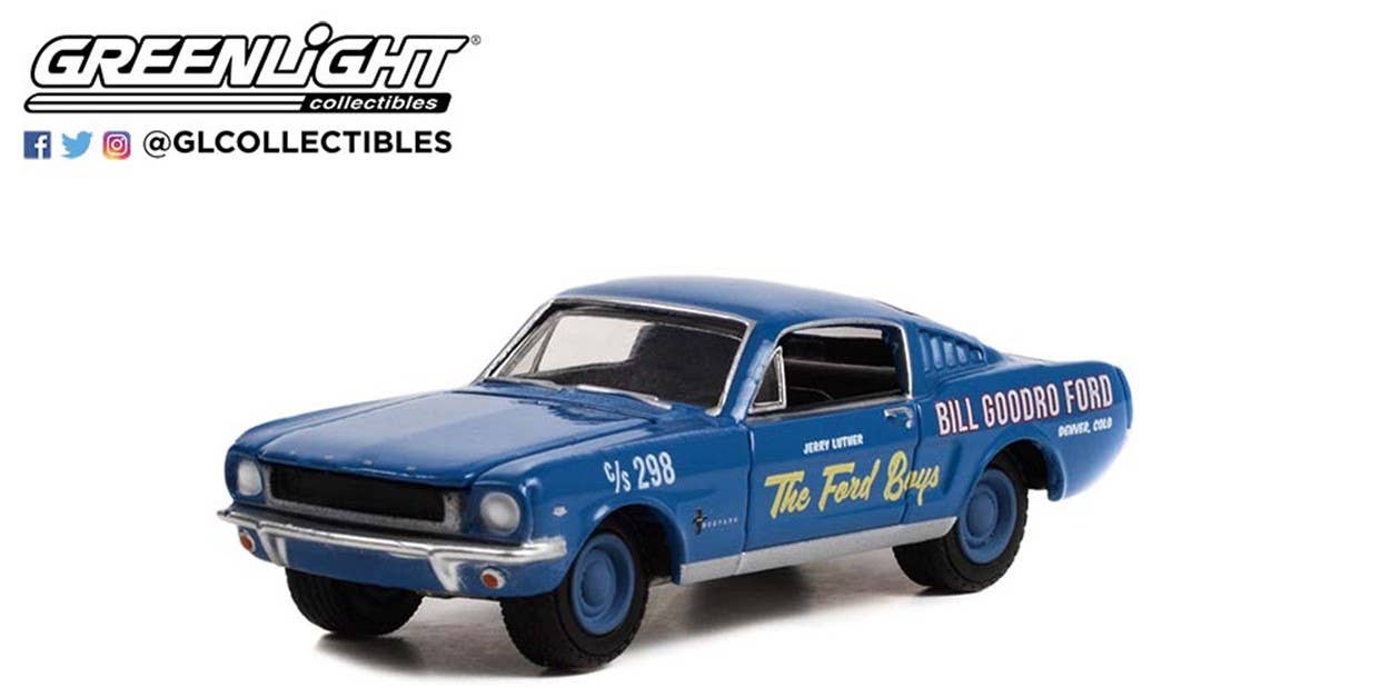 GreenLight 1965 Ford Mustang Fastback - The Ford Boys Bill Goodro Ford ...