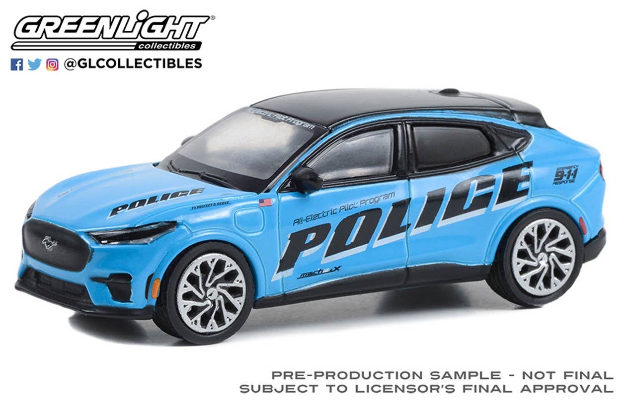GreenLight 2022 Ford Mustang Mach-E Police GT Performance Edition - All ...