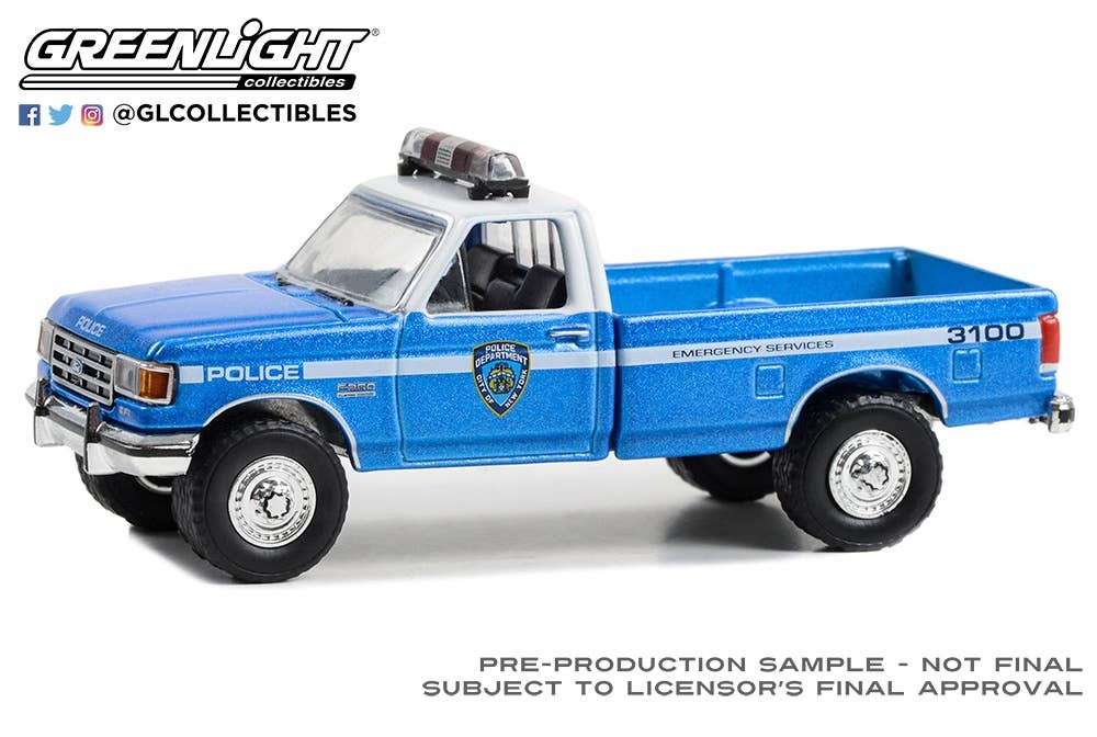 GreenLight 1991 Ford F-250 - New York City Police Dept (NYPD) Emergency Services | HLJ.com