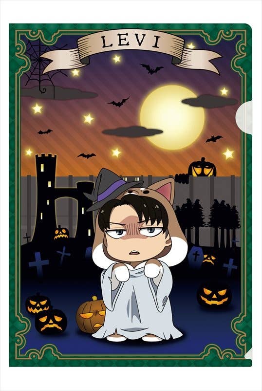 Attack on Titan: Animarukko Clear File: Levi Halloween Ver. | HLJ.com