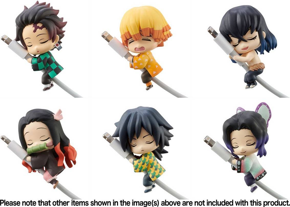 Demon Slayer: Kimetsu No Yaiba: Easy On The Cable Vol.1: 1Box (6pcs ...