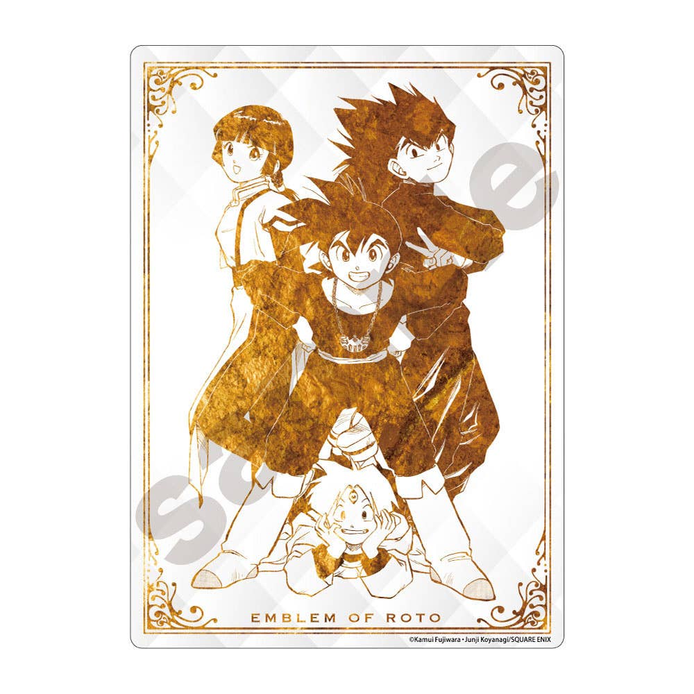 Dragon Quest Biography: Emblem of Roto: B5 Shitajiki 1Box 8pcs | HLJ.com