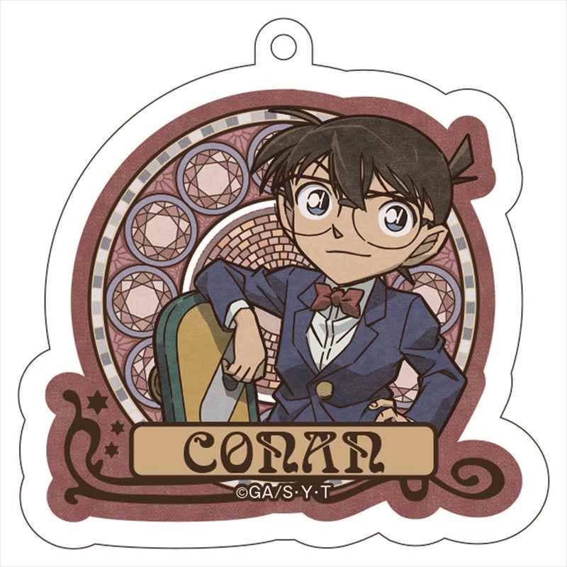 Detective Conan: Acrylic Keychain (Art Nouveau: Conan Pattern) | HLJ.com