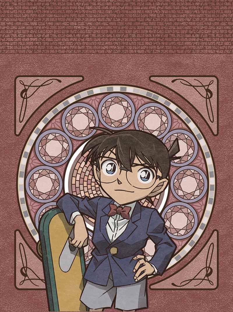 Detective Conan: Drawstring Pouch (Art Nouveau: Conan Pattern) | HLJ.com