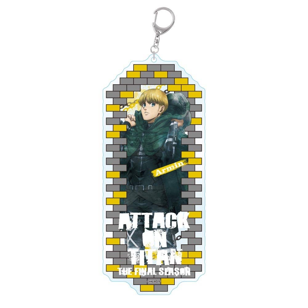Attack On Titan: The Final Season (Grunge) Acrylic Keychain Big Armin ...