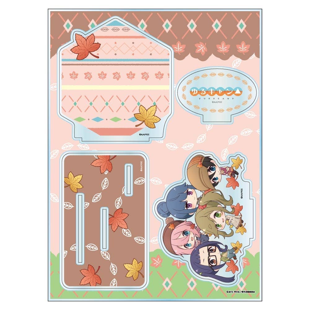 Laid-Back Camp / Yuru Camp: Tibittu! Acrylic Diorama Assembly / Maple ...