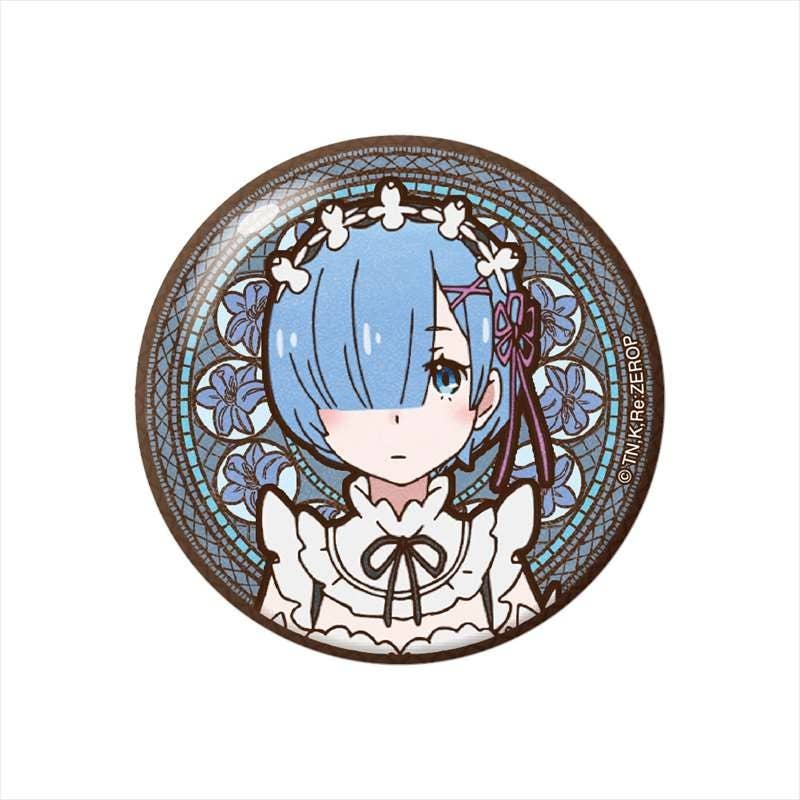 Re:Zero - Starting Life in Another World: Art Nouveau Series Can Badge ...