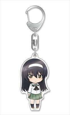 Girls und Panzer das Finale: Nendoroid Plus Acrylic Keychain Mako ...