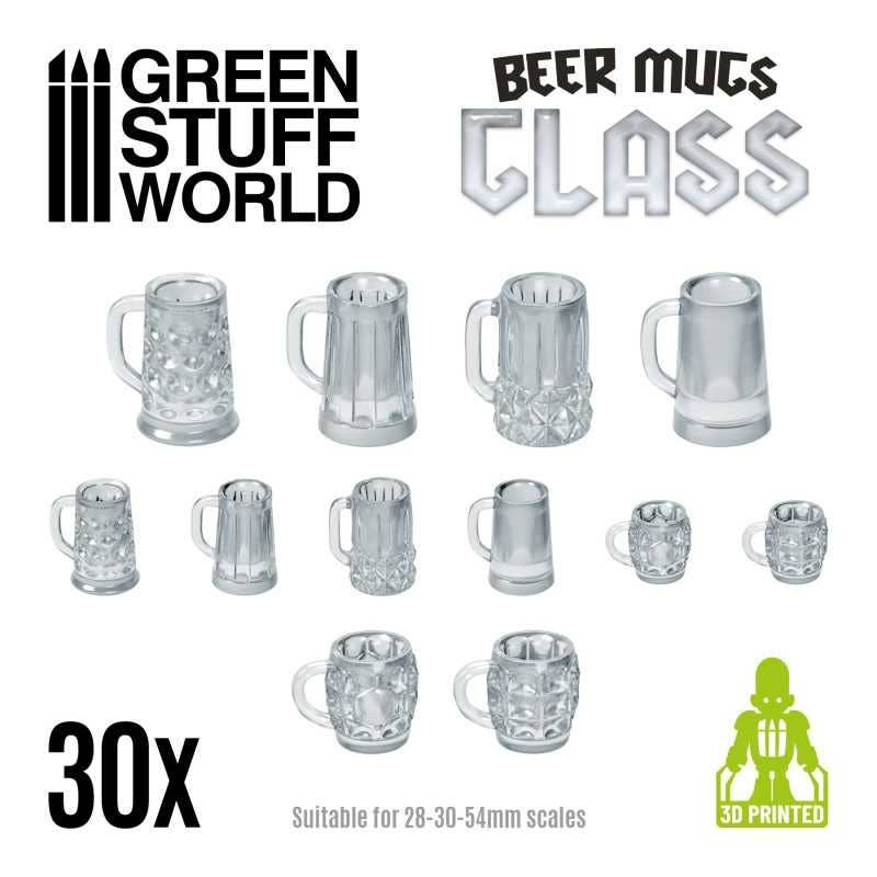 Beer Mug Glass Set 30 Pieces
