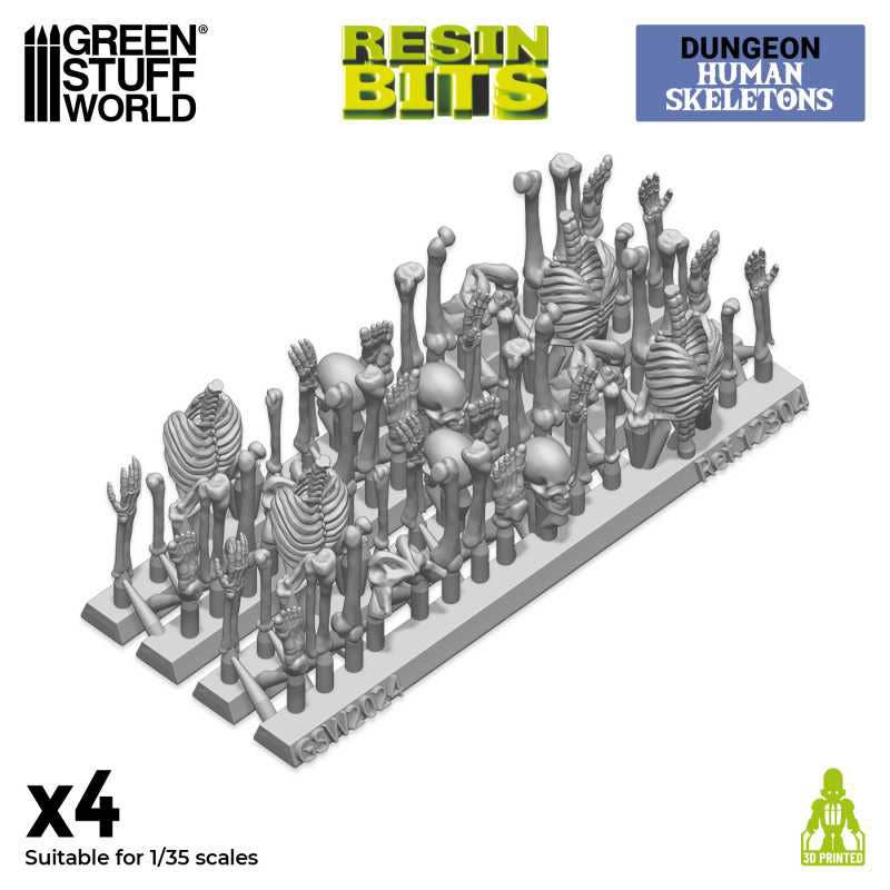 3D printed set - Positionable Human Skeletons | HLJ.com