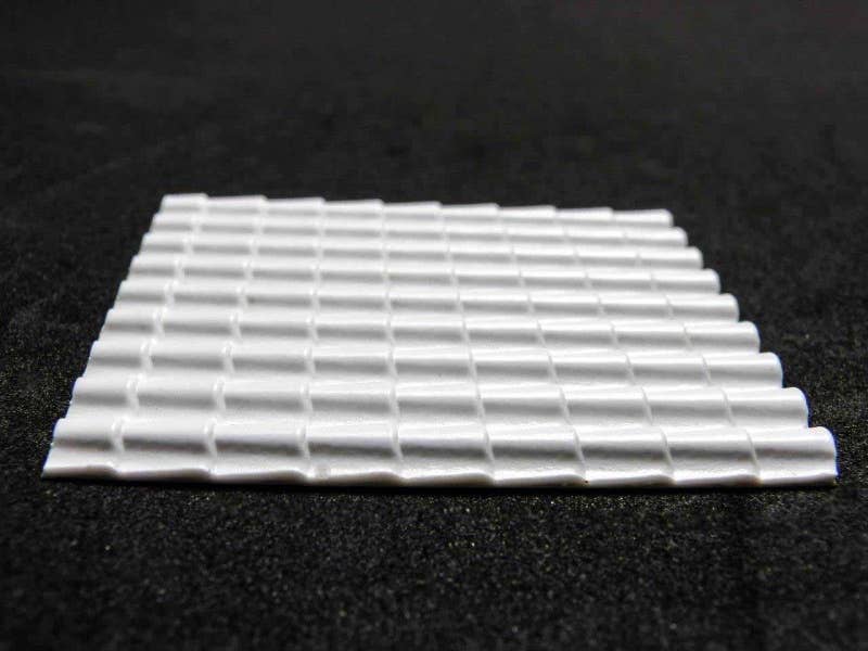 ABS Plasticard: Roof Tiles Textured | HLJ.com