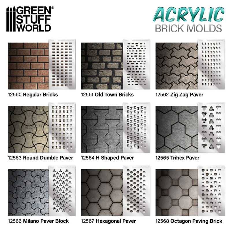 Diorama Accessories Acrylic Brick H type | HLJ.com