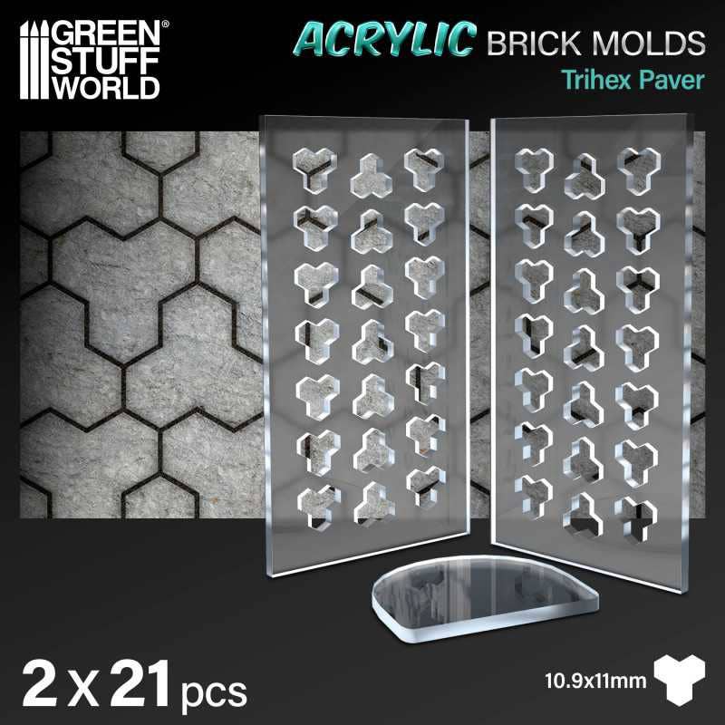 Diorama Accessories Acrylic Brick Tri-hex type | HLJ.com