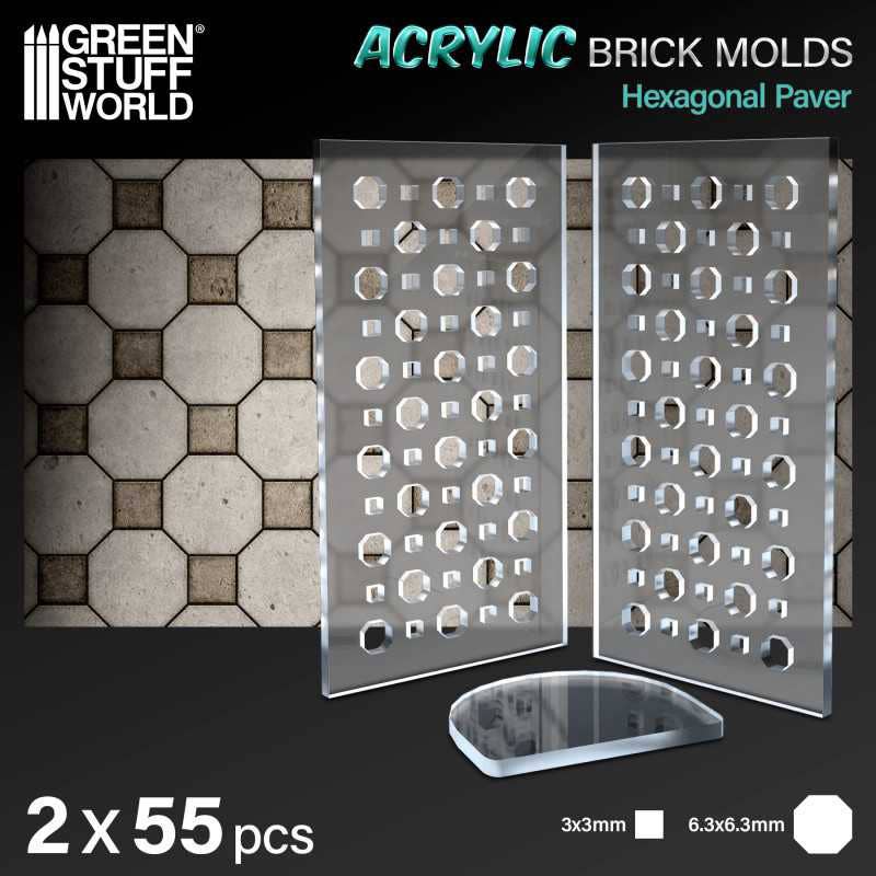 Diorama Accessories Acrylic Brick Octagonal Type | HLJ.com