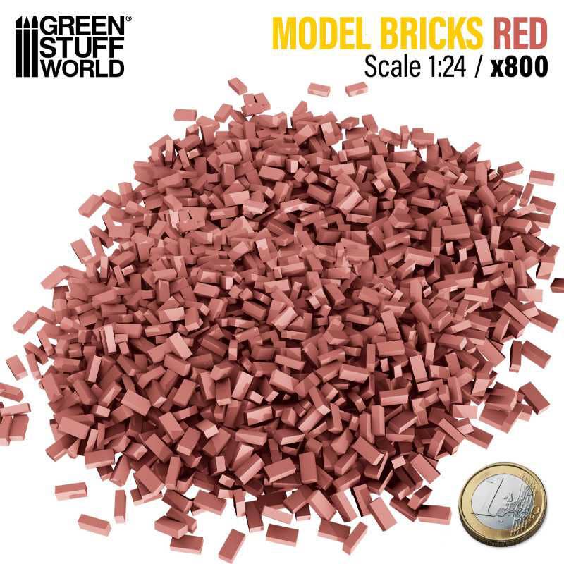 Diorama Material Miniature Brick-Red x800 | HLJ.com